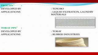 High performance fibers | PPTX