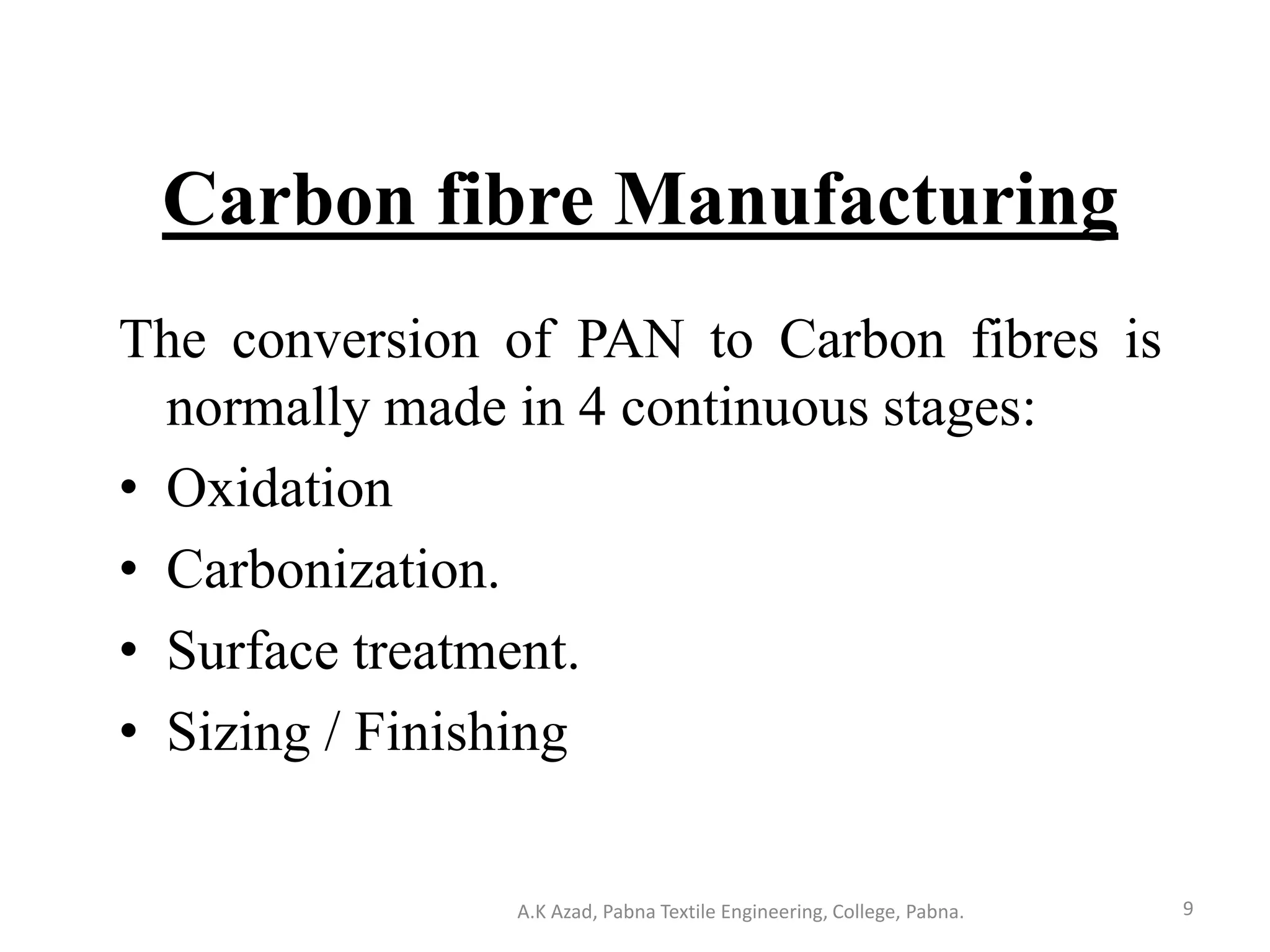 High performance fibres (lecture 4) | PPTX