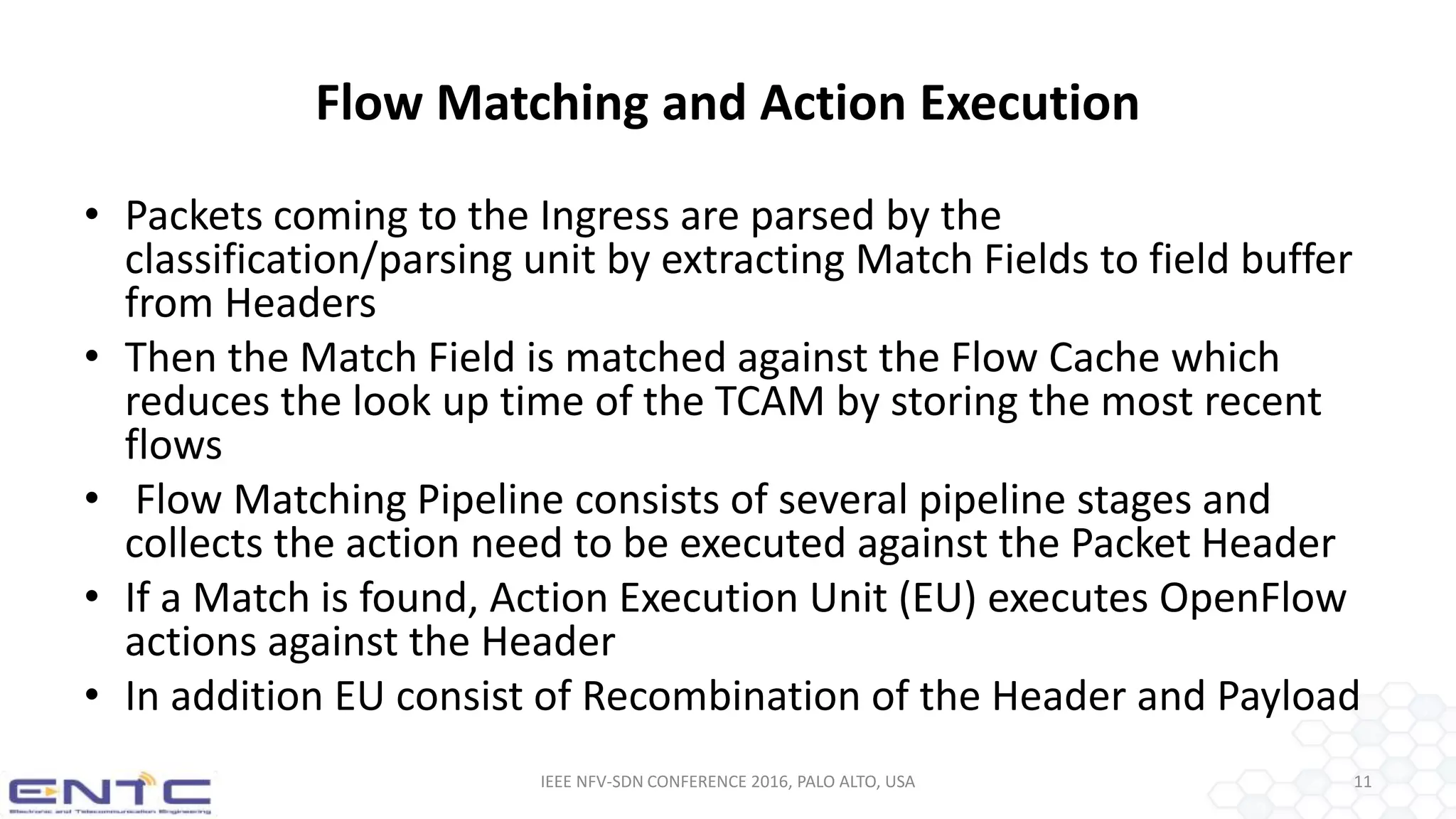 High Performance Flow Matching Architecture For Openflow Data Plane