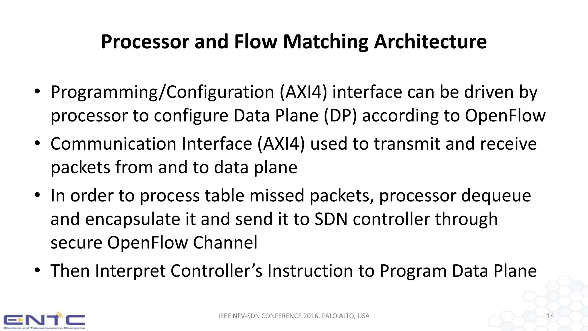 High Performance Flow Matching Architecture for Openflow Data Plane | PPTX