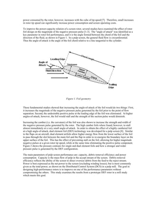 High performance foil rotor improves de ink pulp screen | PDF