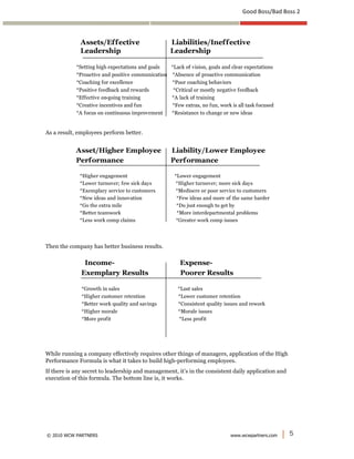 High Performance Formula | PDF