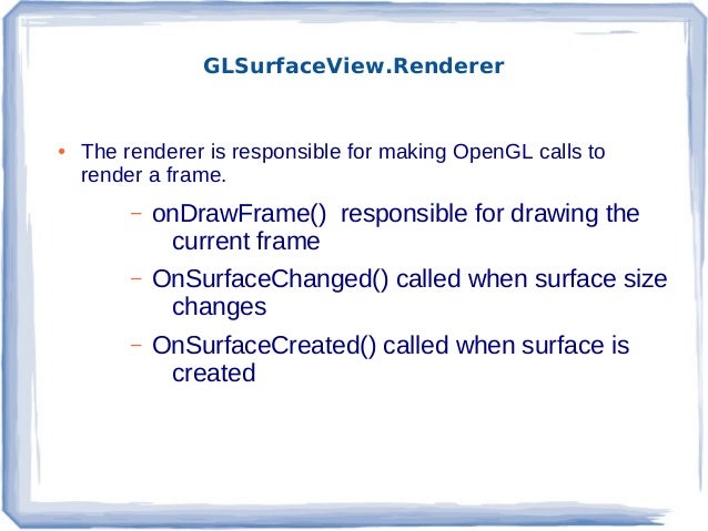 High performance graphics and computation - OpenGL ES and RenderScrip…