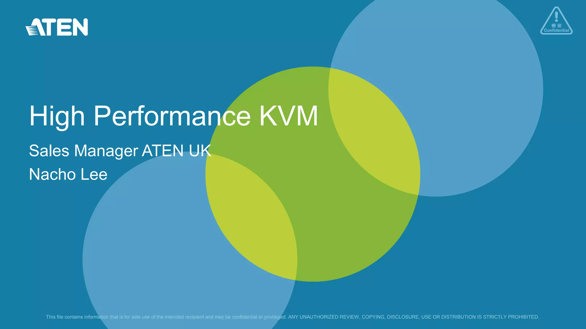 High Performance KVM | PPT