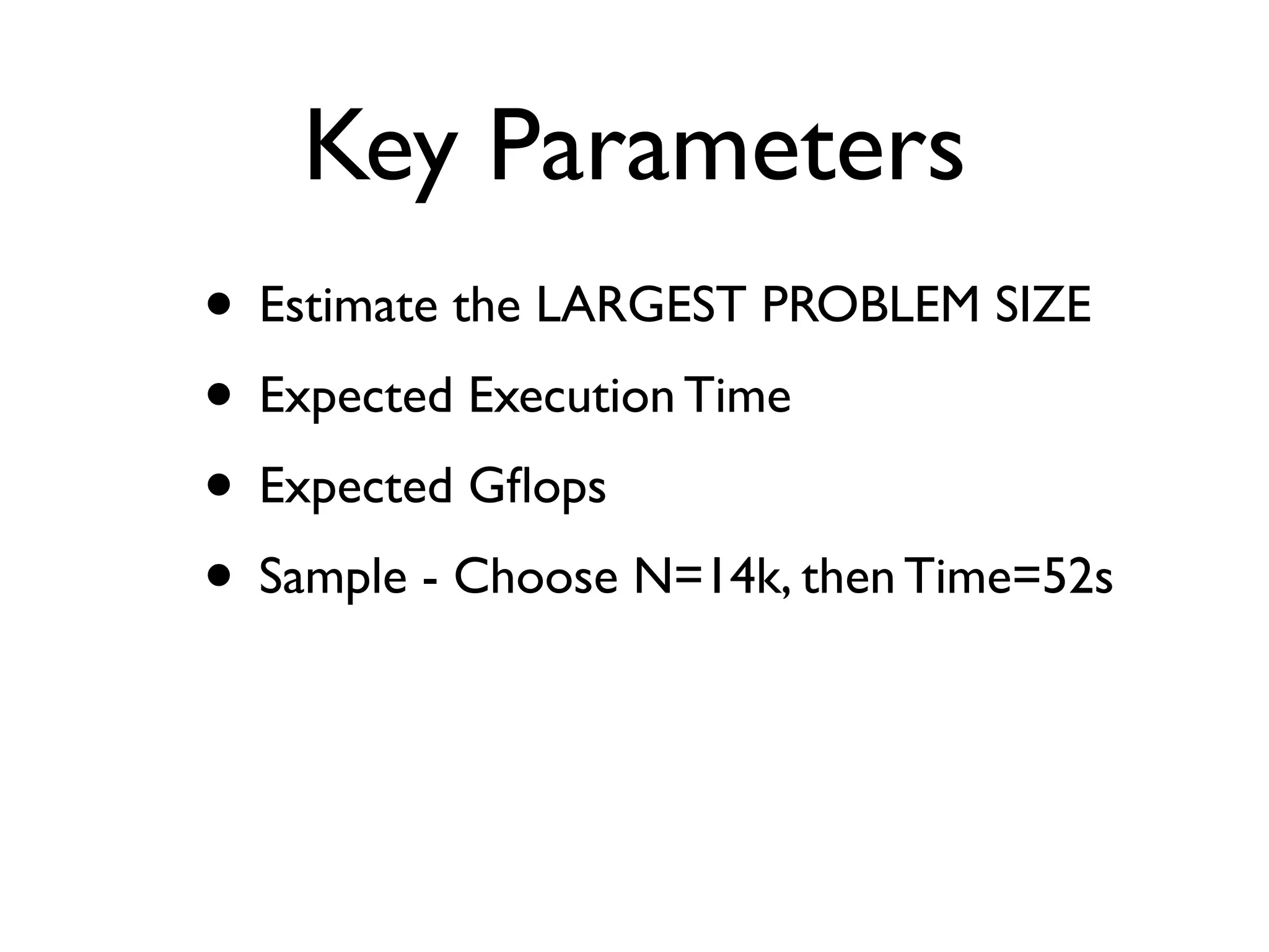 High performance LINPACK | PDF