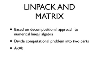 High performance LINPACK | PDF