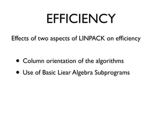 High performance LINPACK | PDF
