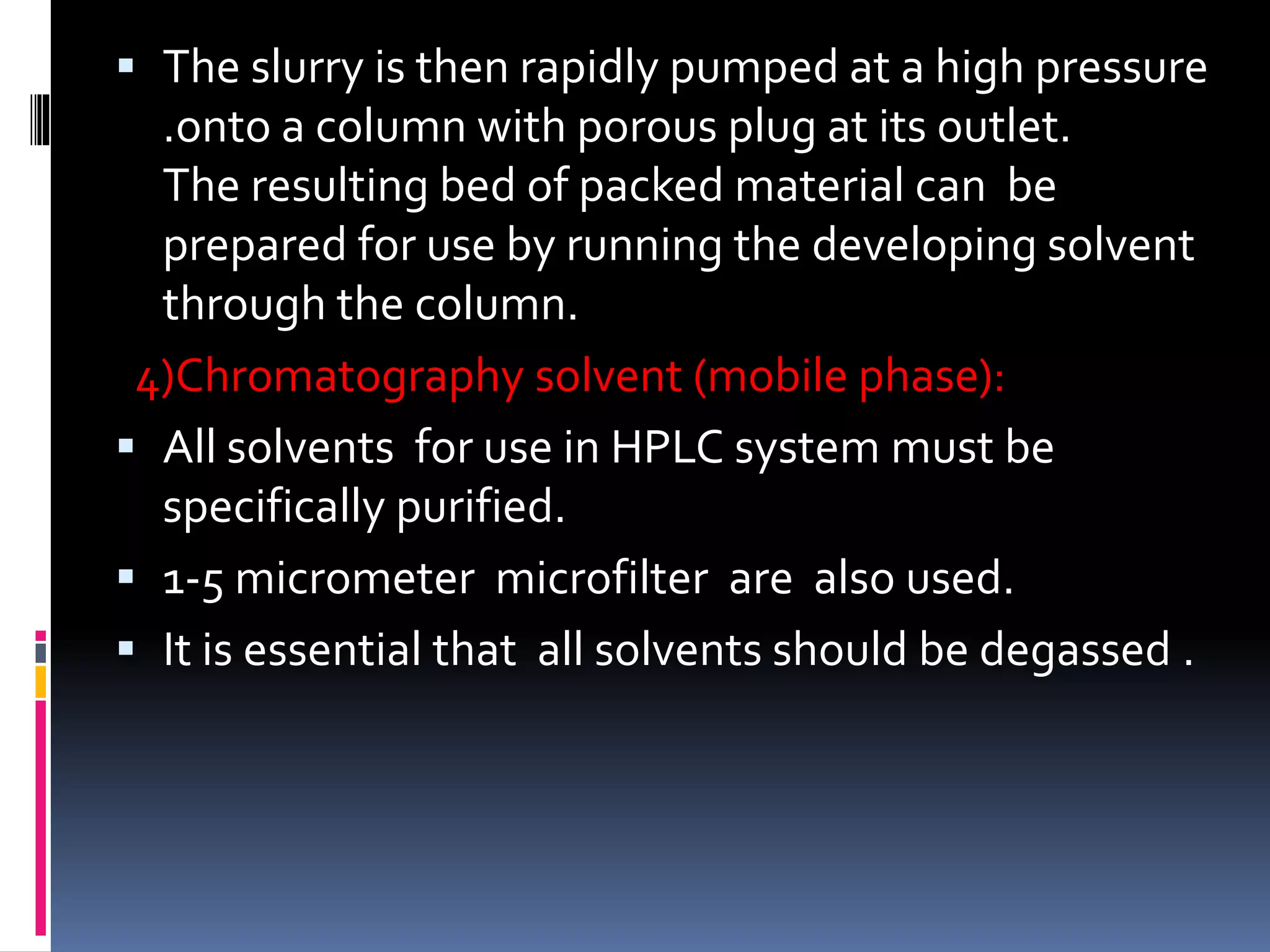 High Performance Liquid Chromatography - Fiona Liza Veigas | PPTX