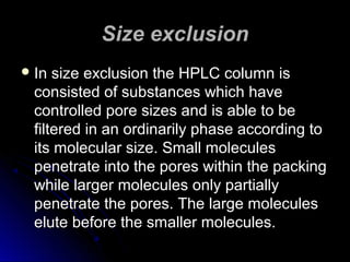 High performance liquid chromatography | PPT