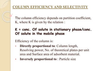 High performance liquid chromatography | PPTX | Chemistry | Science