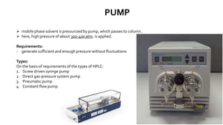 High performance liquid chromatography | PPTX