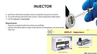 High performance liquid chromatography | PPTX | Chemistry | Science