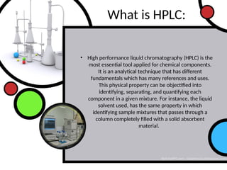 High Performance Liquid Chromatography.pptx