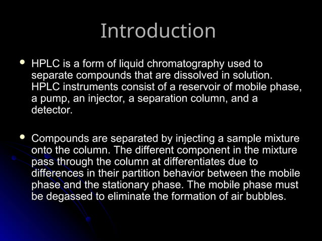 High Performance Liquid Chromatography.ppt
