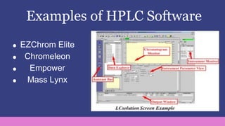 High Performance Liquid Chromatography (HPLC) | PDF