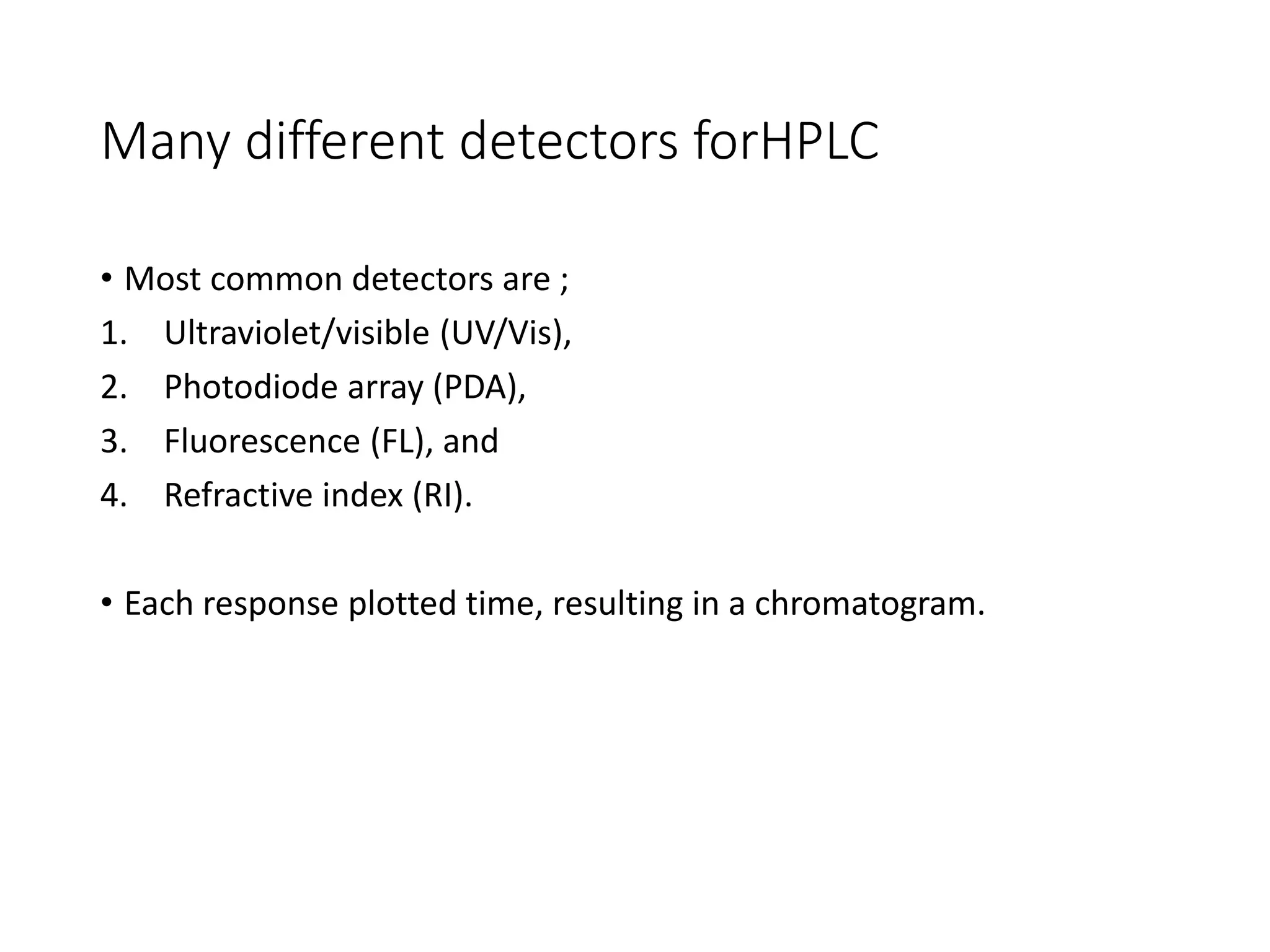 High Performance Liquid Chromatography-HPLC slide.ppt
