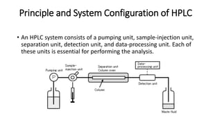High performance liquid chromatography (hplc) final | PPTX