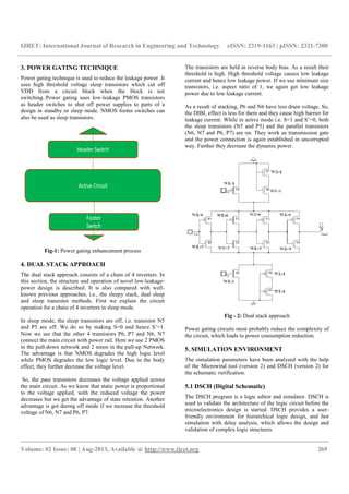 High performance novel dual stack gating technique | PDF