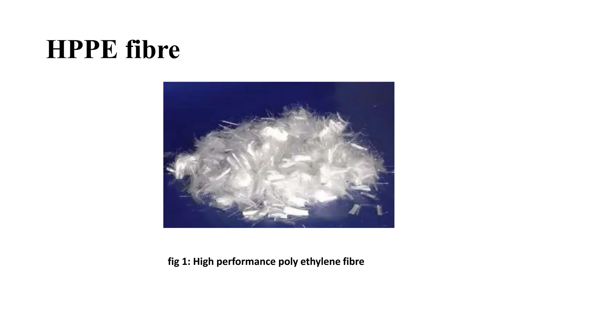 High Performance Polyethylene Fibers.pptx
