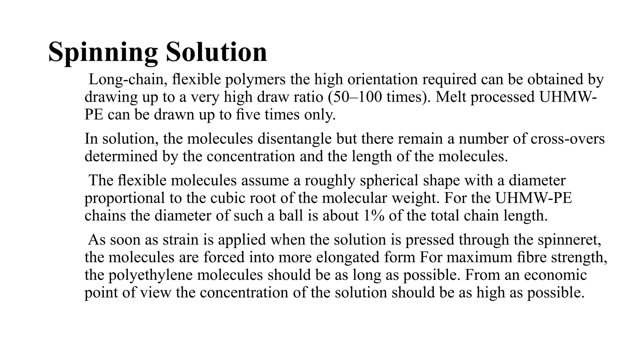 High Performance Polyethylene Fibers.pptx