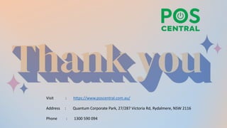 High Performance Receipt Printer To Mastering POS Operations | PPT