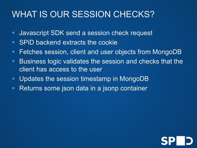 High Performance Session Checks | PPTX