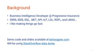 High Performance SSRS | PPTX | Databases | Computer Software and Applications