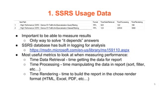High Performance SSRS | PDF