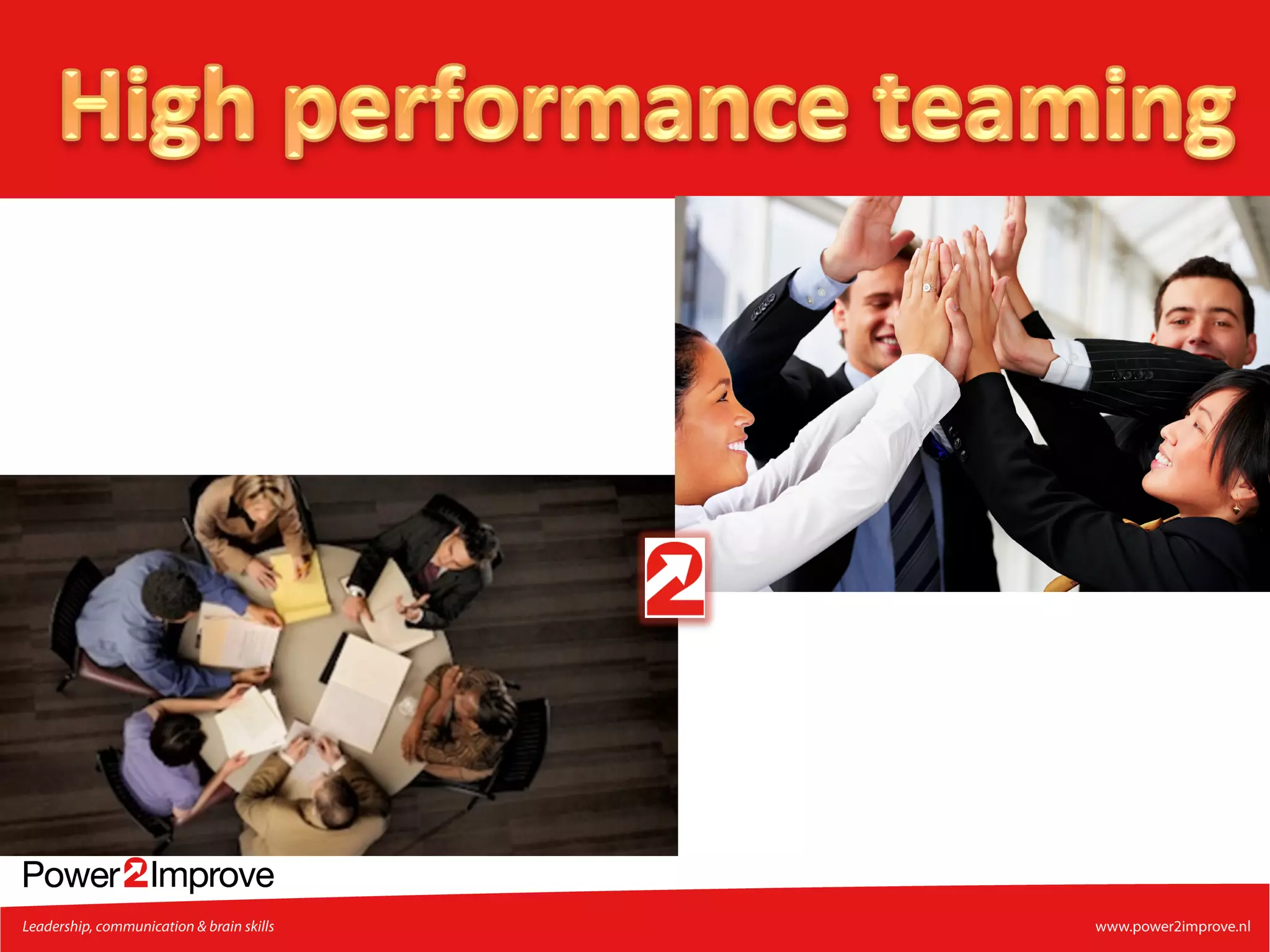 High performance teaming handout | PPT