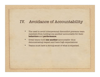 High Performance Teams 09 | PPT