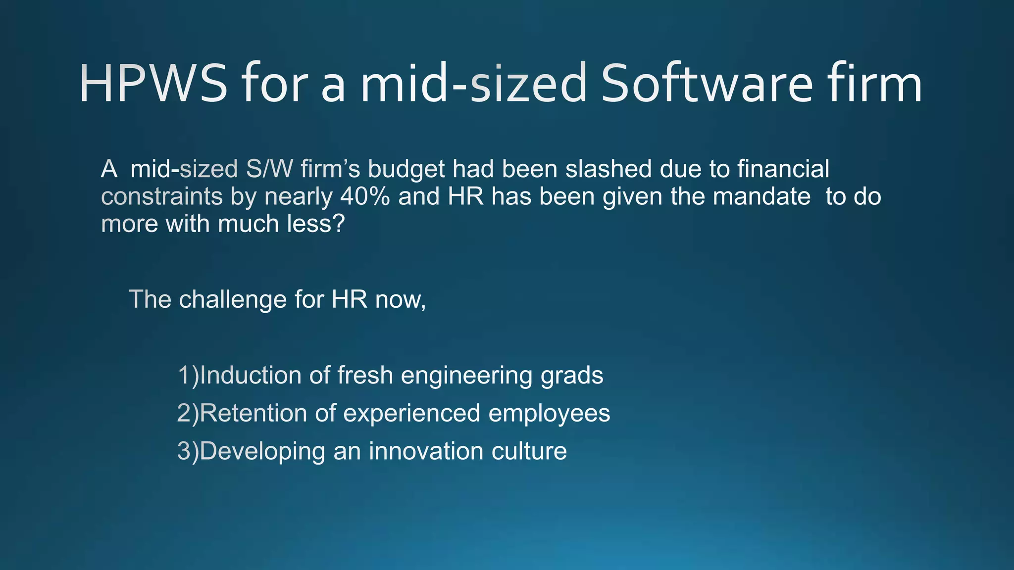 High performance work system creation | PPT