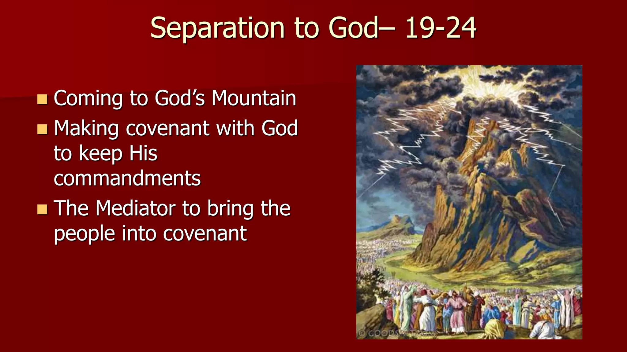 High points of exodus | PPTX