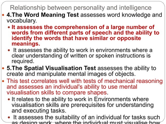Big Five/HPTI and Cognitive ability AND High potential personality | PPT