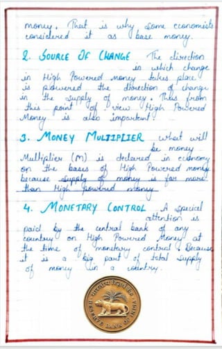 High powered money | PDF