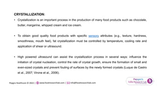Ultrasounds In Food Processing | FoodResearchLab | PPTX