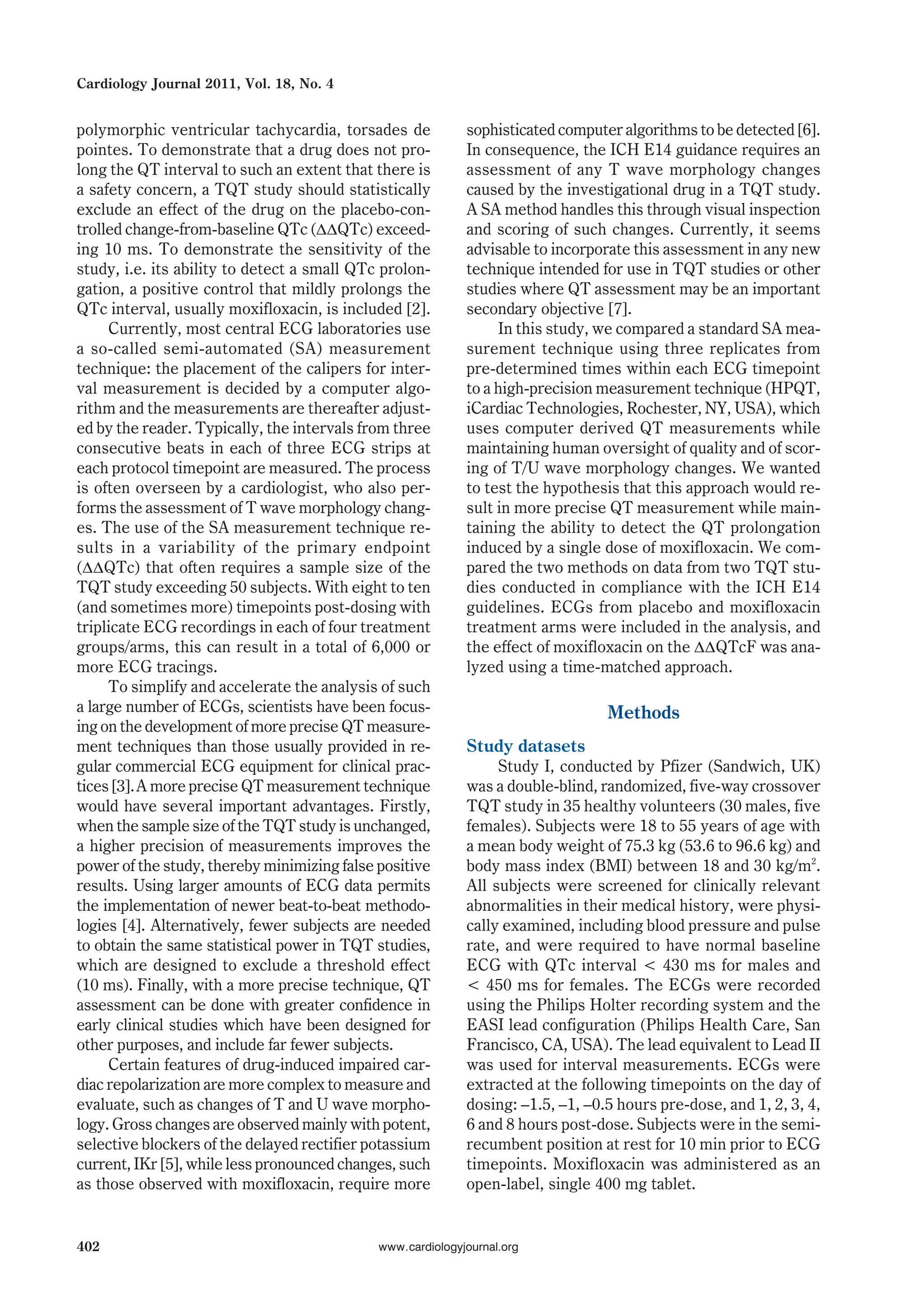 High precision qt validation | PDF