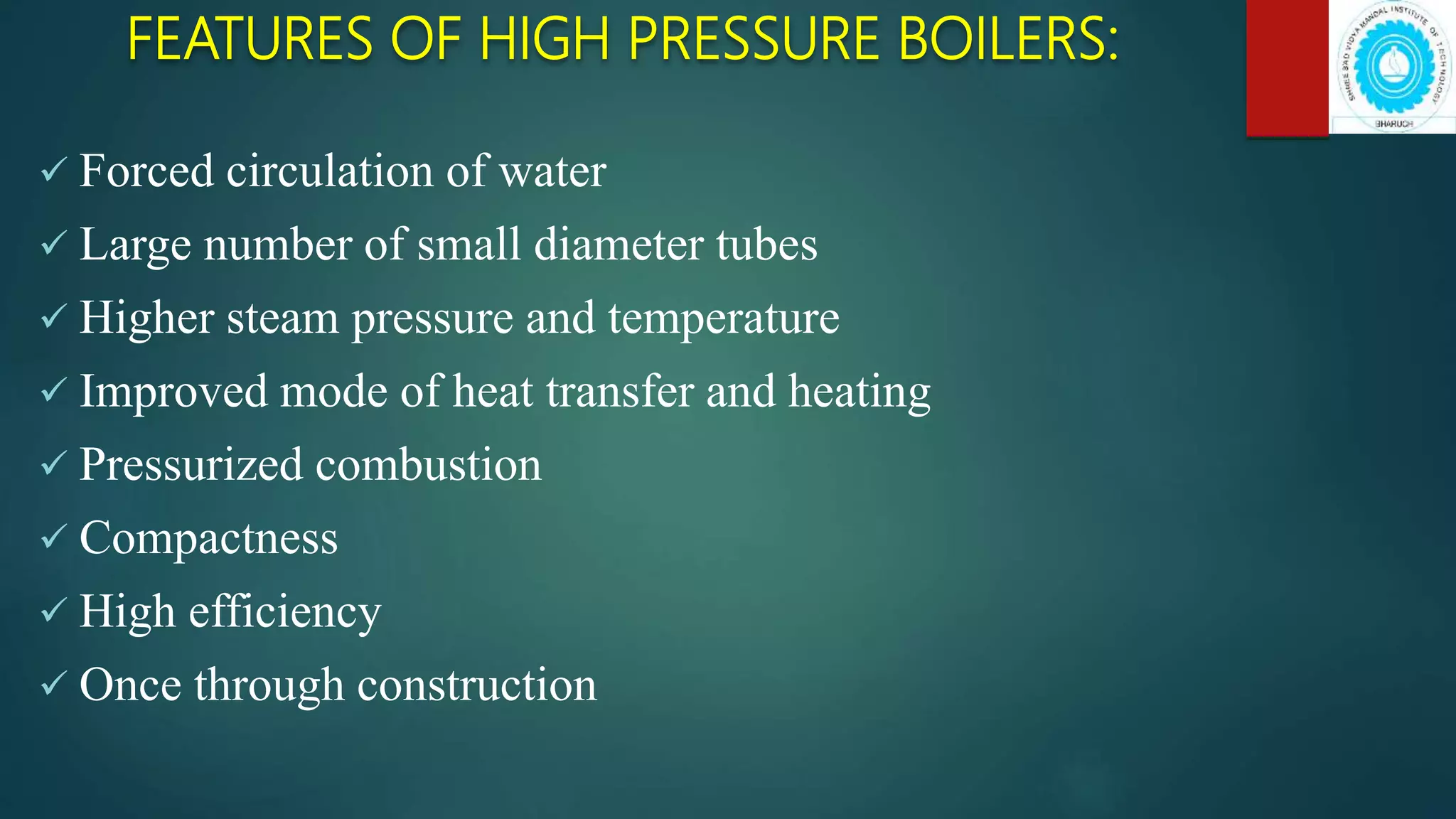 High pressure boiler | PPTX