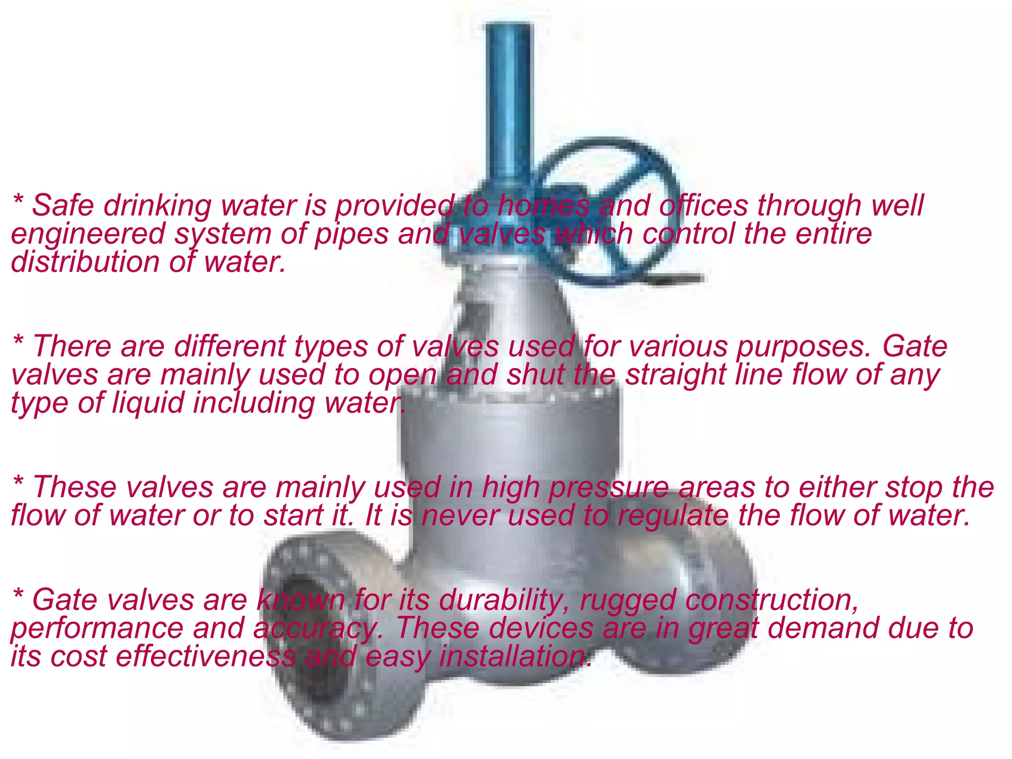 High pressure gate valves | PPT