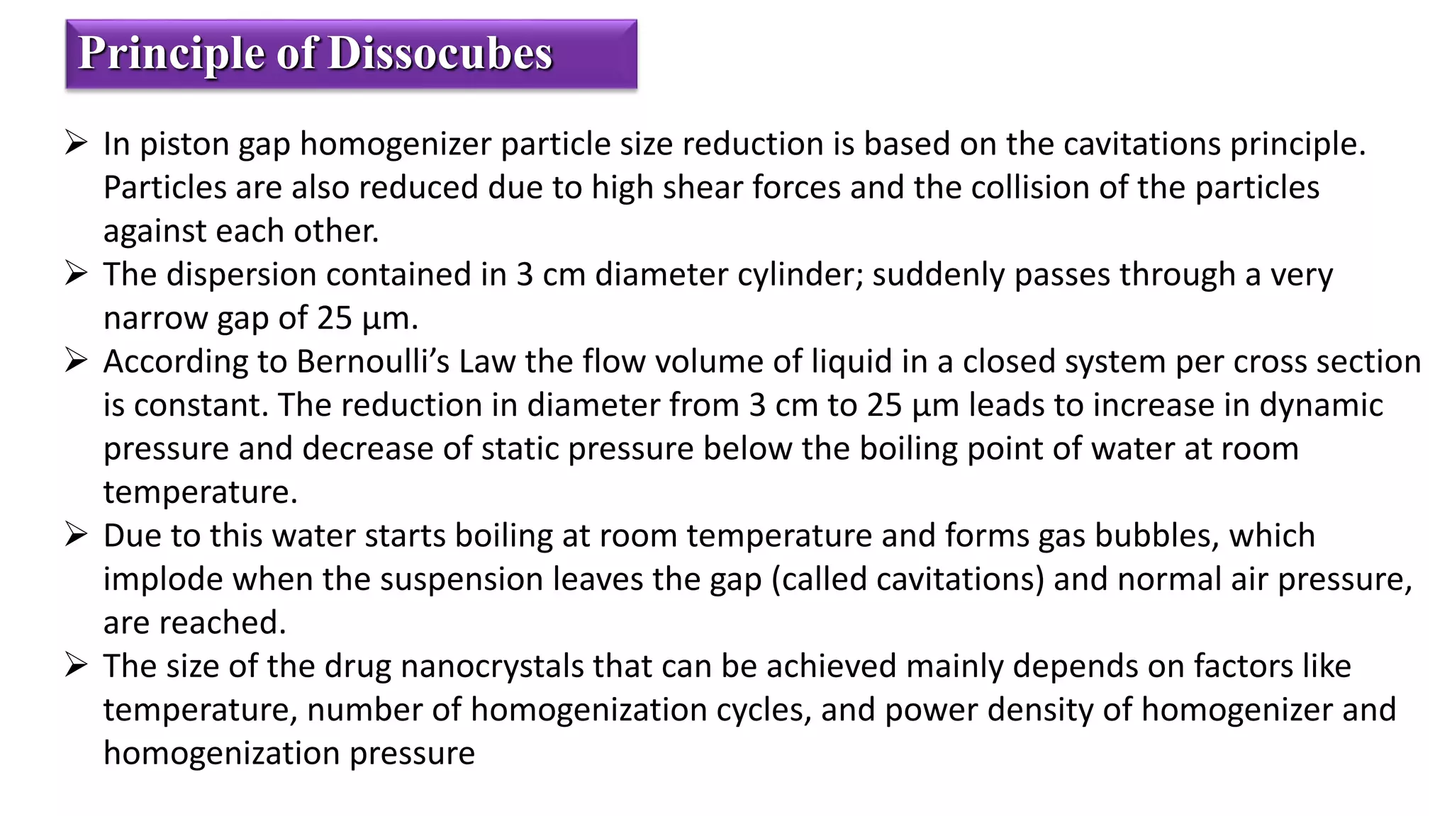 High pressure homogenization | PPTX