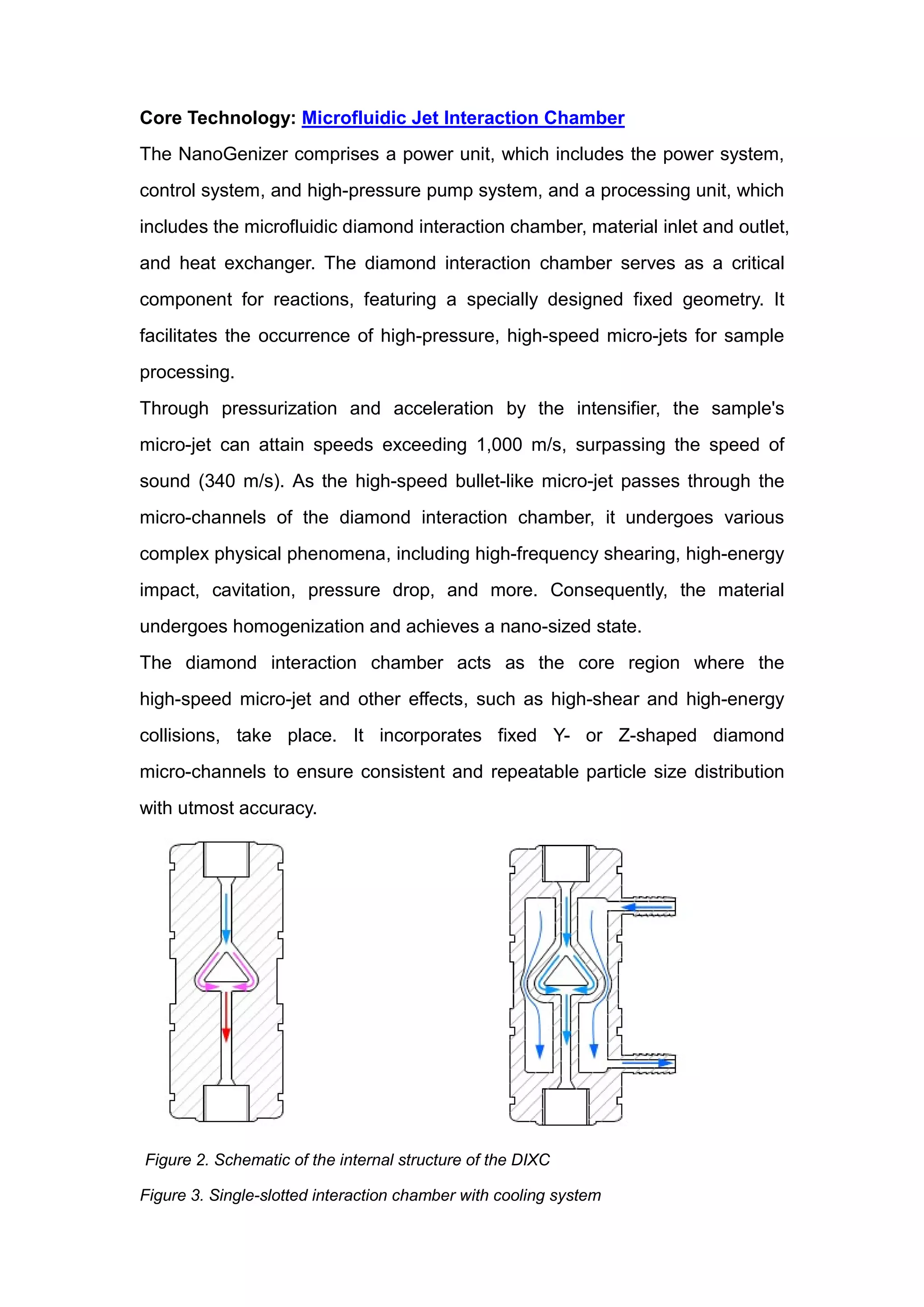 High Pressure Homogenizer - Genizer NanoGenizer Machinery | PDF
