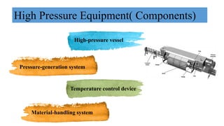 High pressure presentation | PPTX | Chemistry | Science