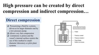 High pressure presentation | PPTX | Chemistry | Science