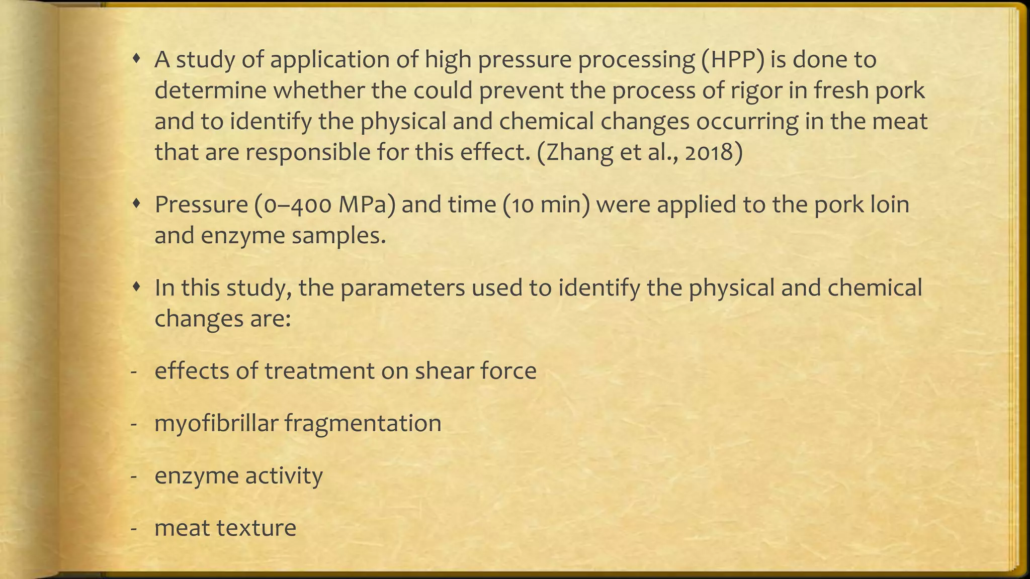 High pressure process by daniel arieff, muhammad nabil, muhammad hazim ...