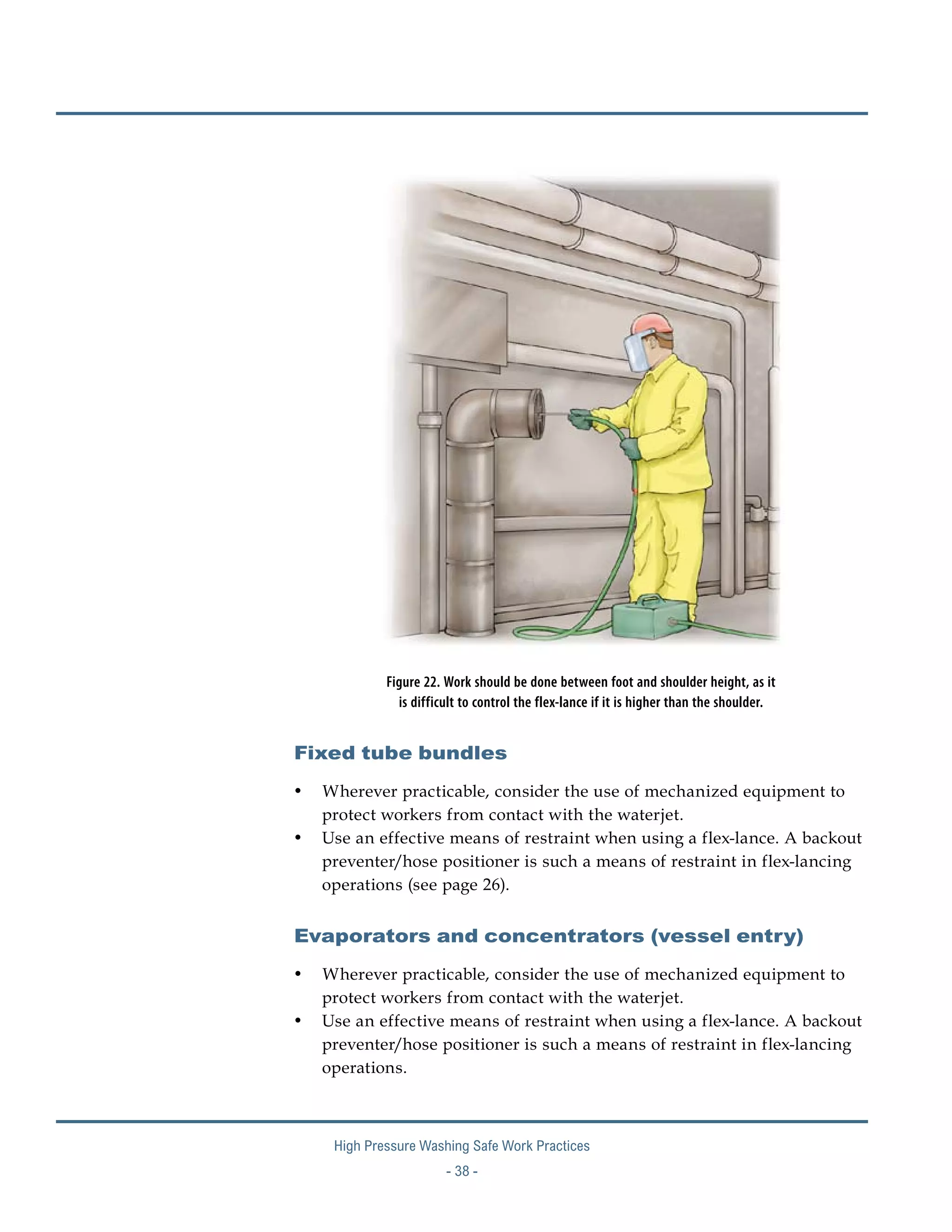 High pressure Washing - Safe Work practices | PDF