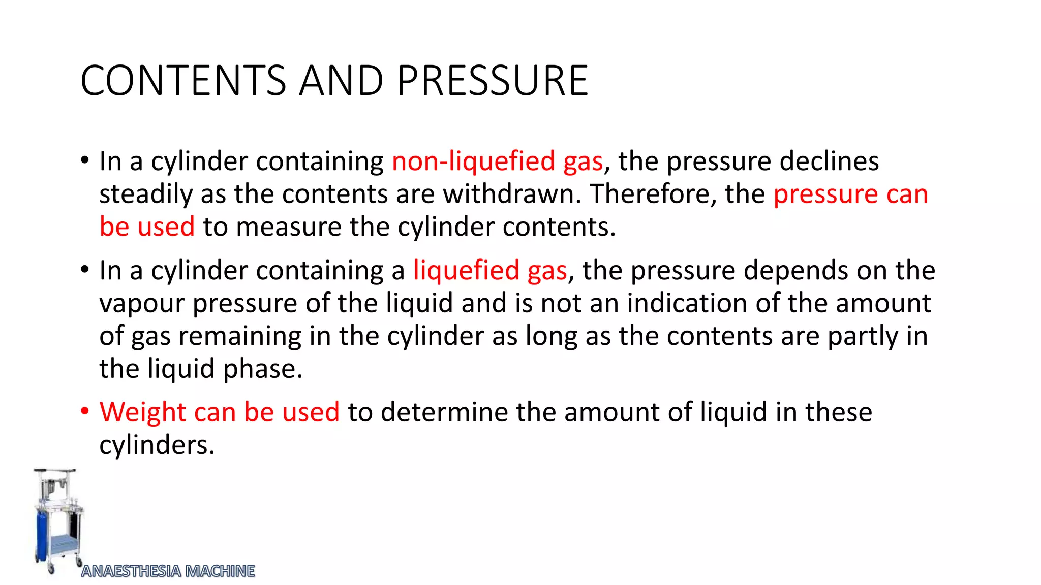 High pressure system- Anaesthesia Machine | PPTX