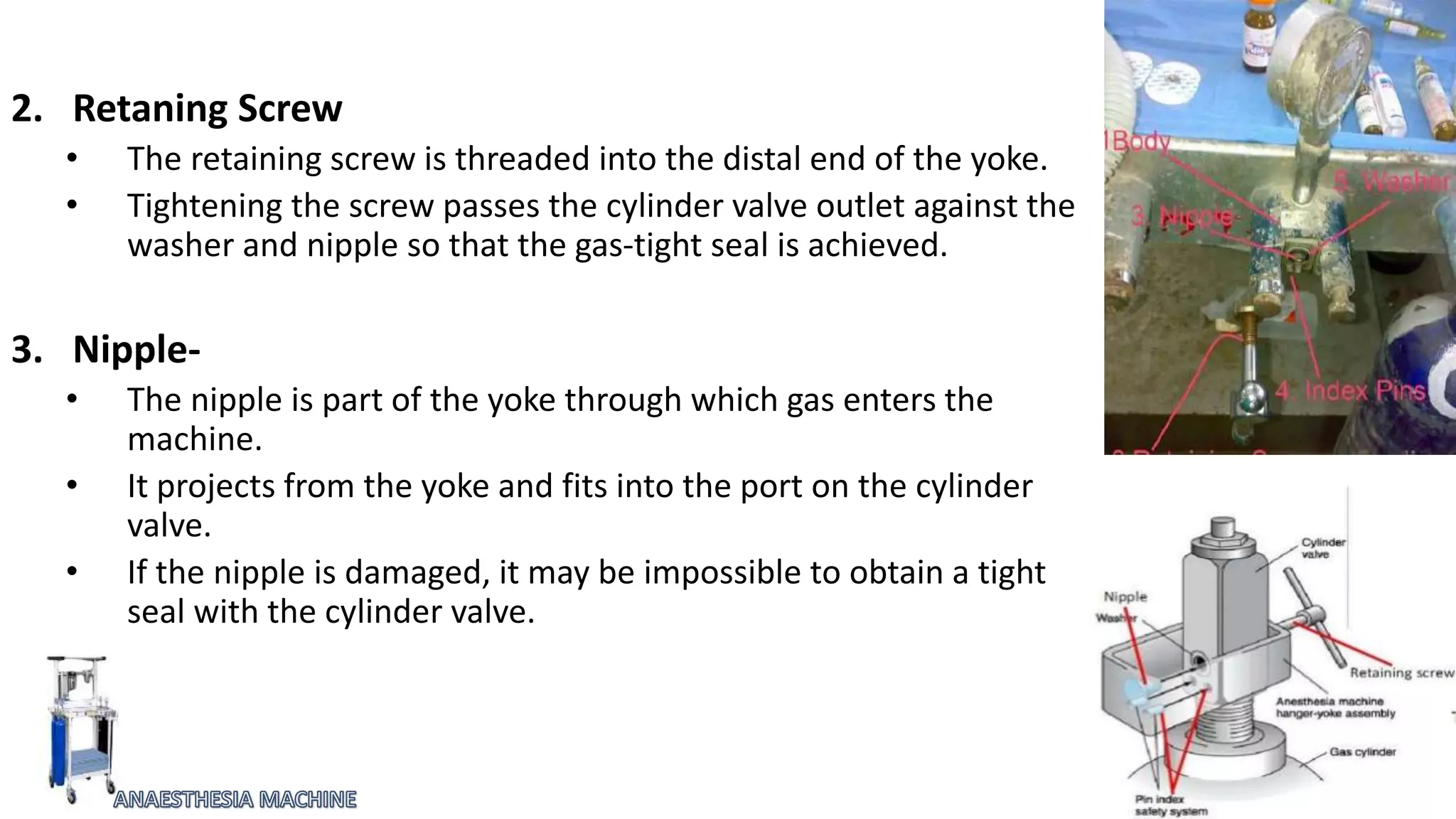 High pressure system- Anaesthesia Machine | PPTX
