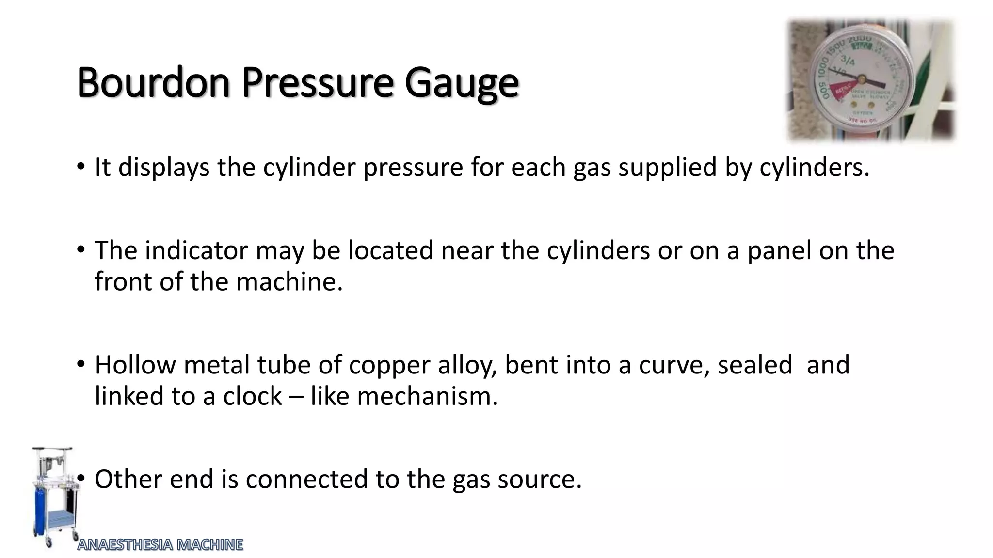 High pressure system- Anaesthesia Machine | PPTX