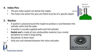 High pressure system- Anaesthesia Machine | PPTX | Chemistry | Science