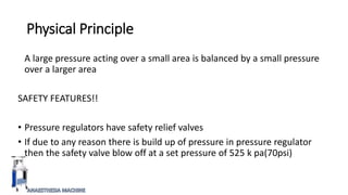High pressure system- Anaesthesia Machine | PPTX
