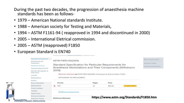 High pressure system- Anaesthesia Machine | PPTX | Chemistry | Science